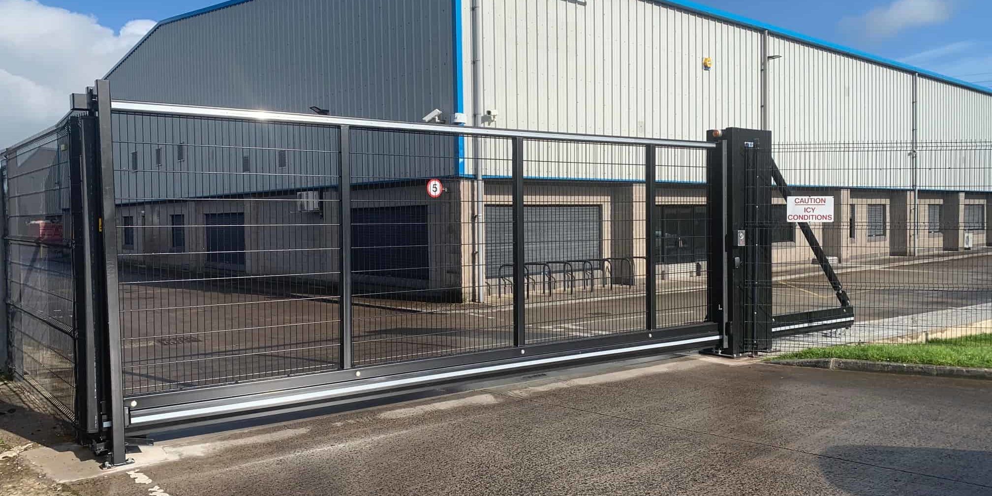 New SG2 Sliding Gate Install at Iron Mountain